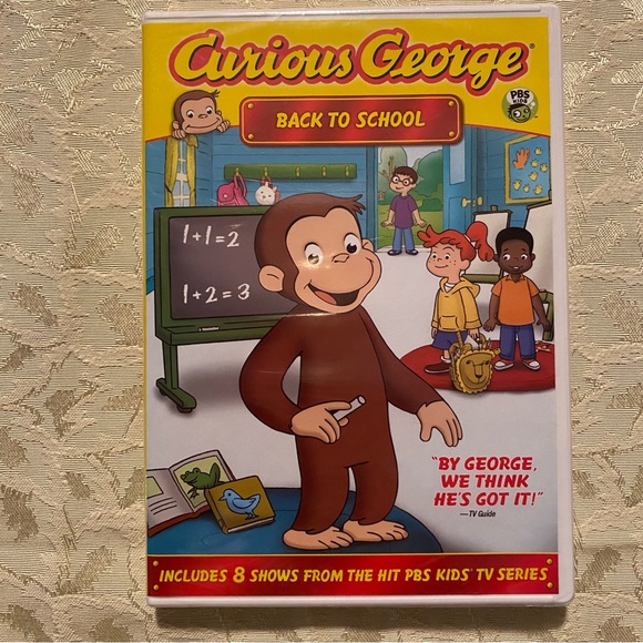 PBS | Media | Curious George Back To School Dvd | Poshmark